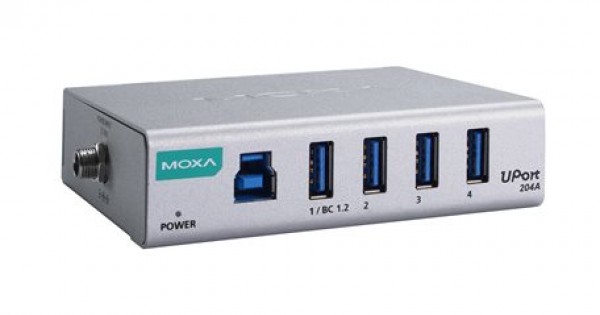 MOXA UPort 204A Industrial USB Hub Price in the Middle East | Easy World Automation